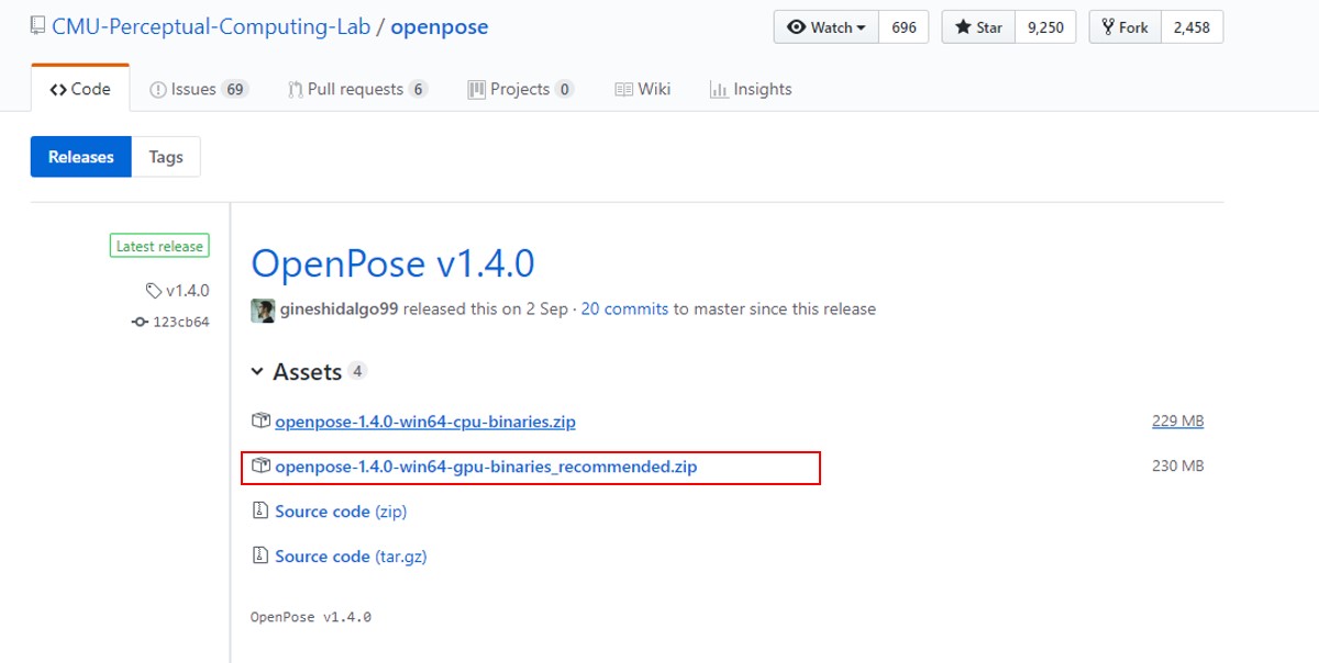 OpenPoseを使って手っ取り早く姿勢推定をしてみる(Windows10) | 技術的特異点