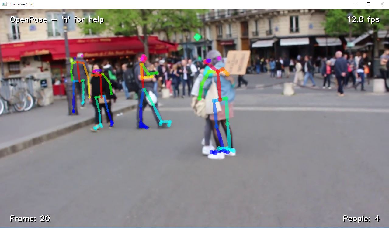 OpenPoseを使って手っ取り早く姿勢推定をしてみる(Windows10) | 技術的特異点
